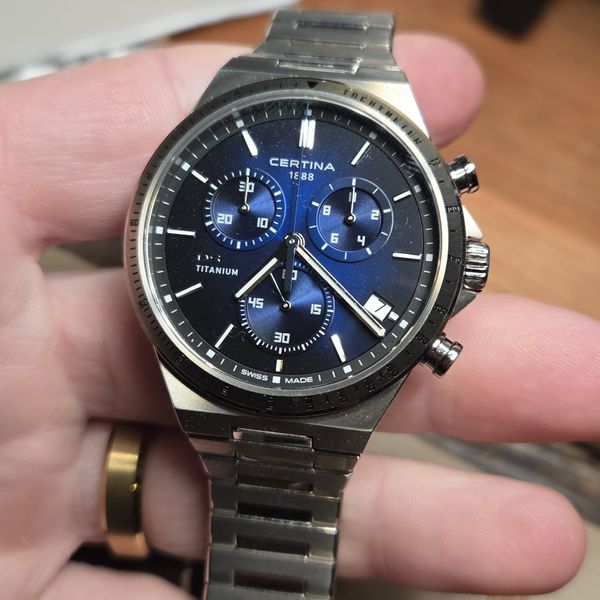 [WTS/WTT] Certina DS7 Titanium Precidrive Chronograph | WatchCharts ...
