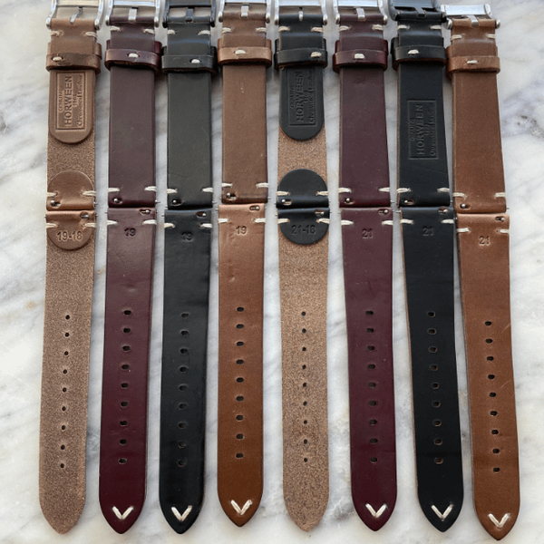 [WTS] Full Grain Leather Straps in 19 and 21 mm | WatchCharts Marketplace
