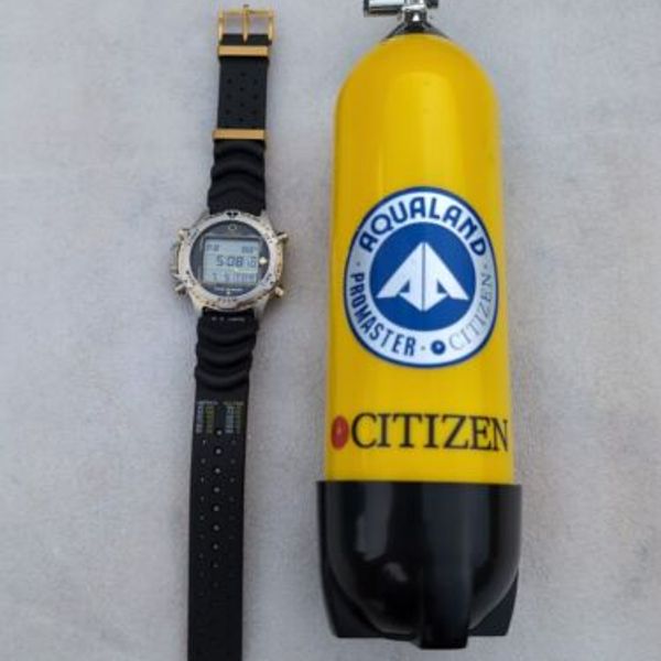 New Citizen Promaster Hyper Aqualand With Scuba Tank Case | WatchCharts ...