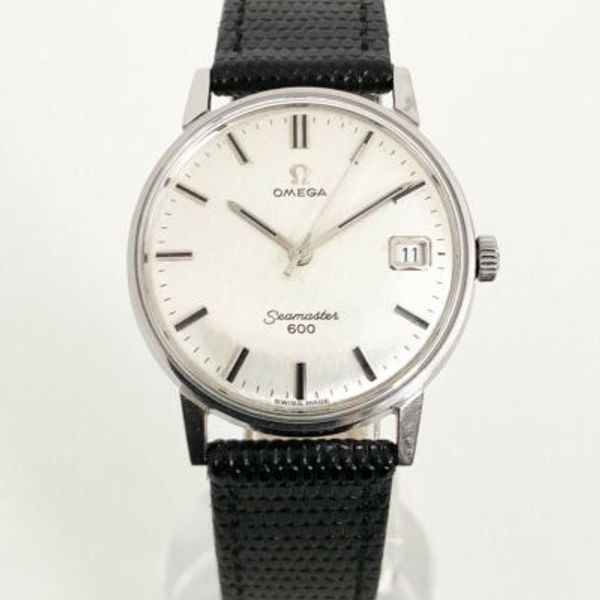 1964 OMEGA SEAMASTER 600 CALENDAR FISH SCALE DIAL & ORIGINAL PAPERS CAL ...