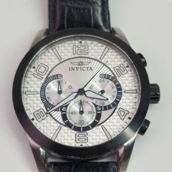 VTG Invicta Specialty Tritnite Mens Wristwatch Chronograph Watch 100M ...