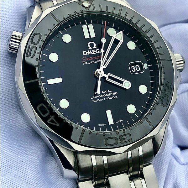 Omega Seamaster with clasp upgrade | WatchCharts Marketplace
