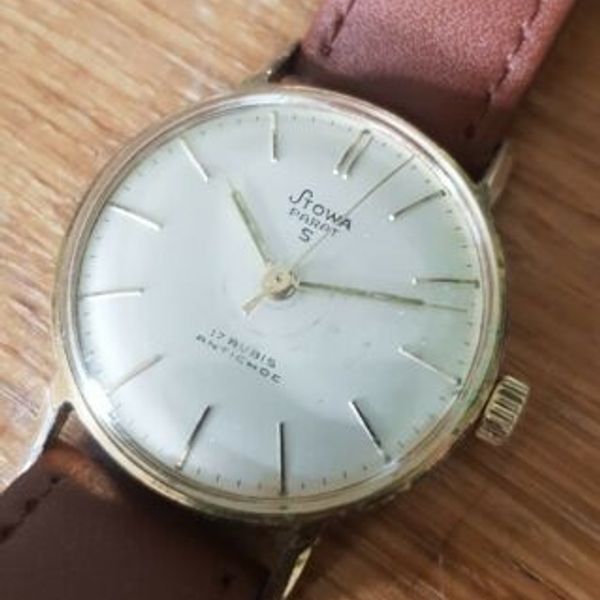 Vintage Stowa Parat S Watch - Anti-magnetic Shockproof - circa 1960s ...