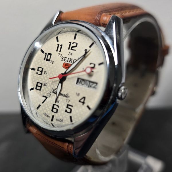Seiko 5 Automatic Watch 6309-5820 Vintage Japan Made 335718 ...