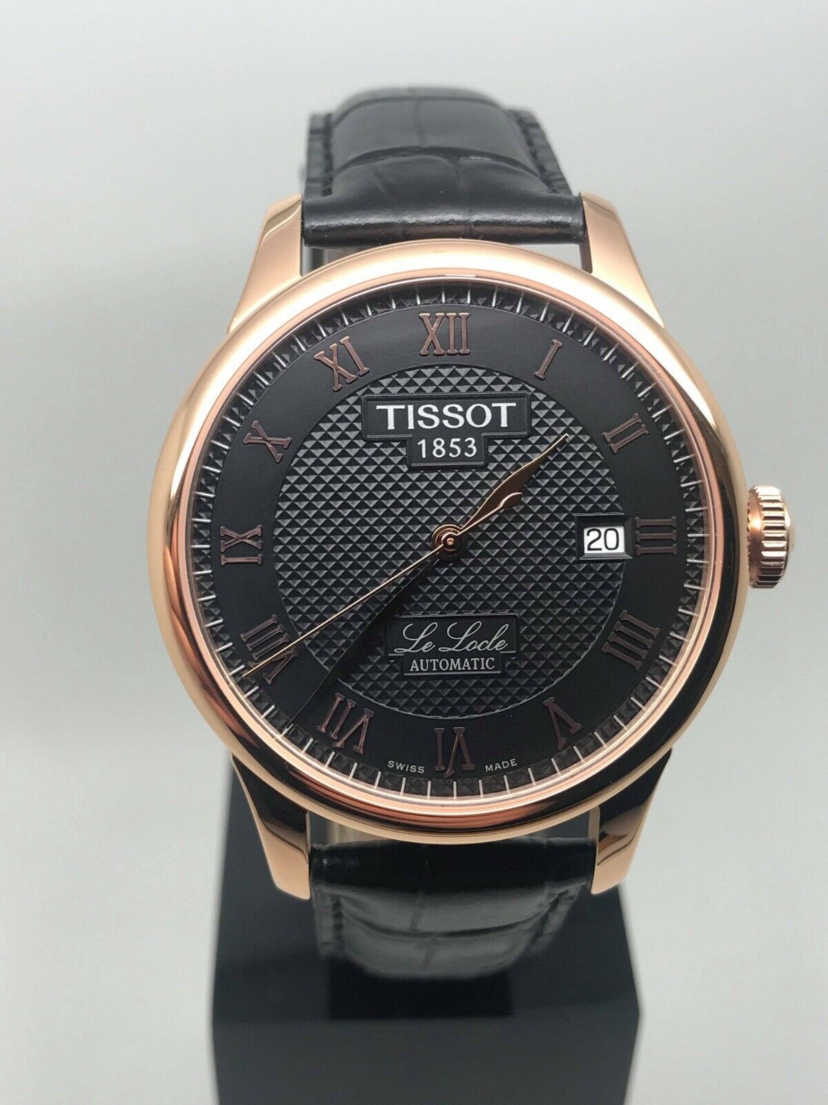 Tissot Le Locle Automatic Black Dial Men's Watch T41.5.423.53 | WatchCharts