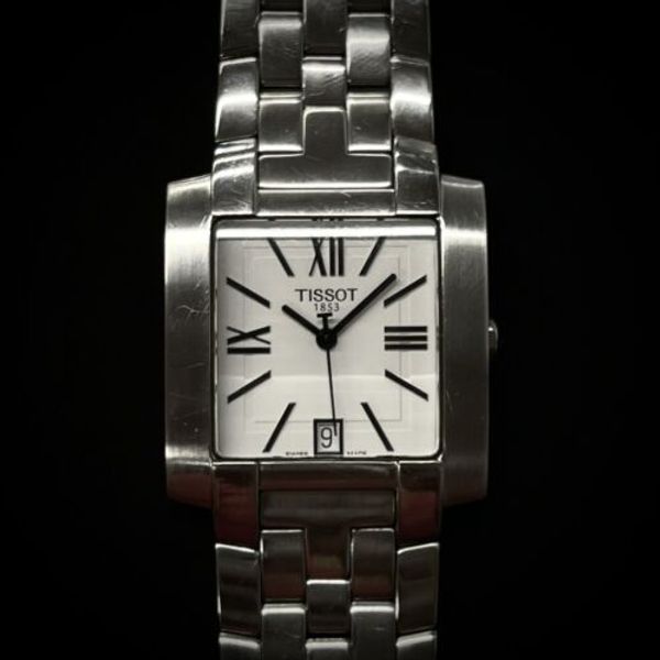 Neo-Vintage Tissot L860/960 Swiss Made Tank Style Sapphire Crystal Quartz Watch | WatchCharts ...