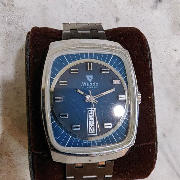 Vintage 1980s Nivada Automatic Micro brand | WatchCharts Marketplace