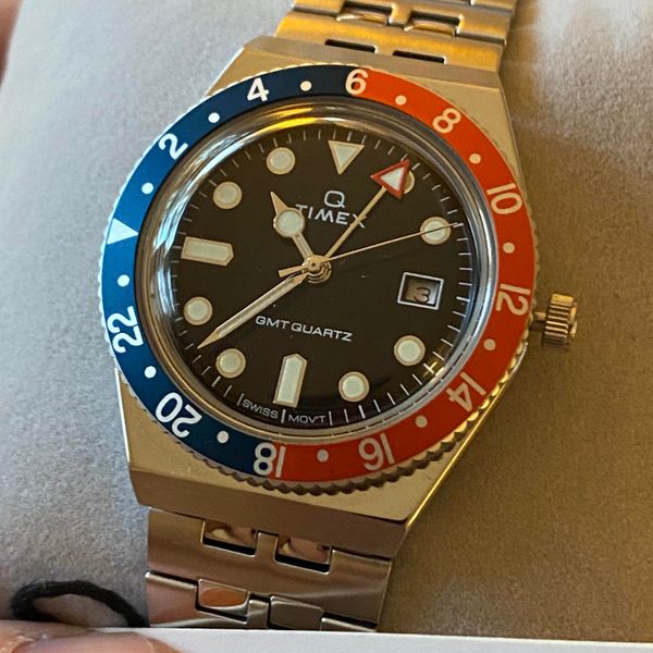 [WTS] Timex Q GMT - Pepsi & Batman - $175 each | WatchCharts