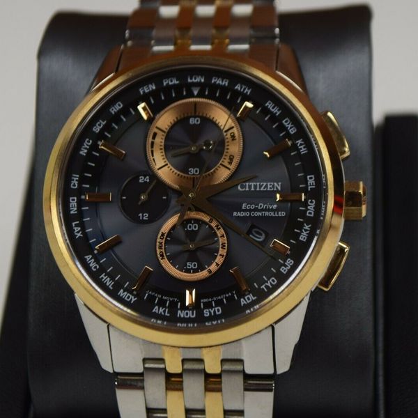 CITIZEN Eco-Drive Radio Controlled Solar Gent's Wristwatch GN-4W-S 12G ...