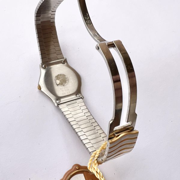 [WTS] Ebel Sportwave Classic Wave 18kt 750 Gold Steel Ref 181909 Boxed ...