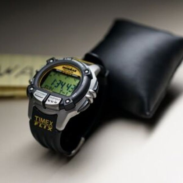 Timex X Huckberry Ironman Flix Reissue 100 Lap Men's Digital Watch ...