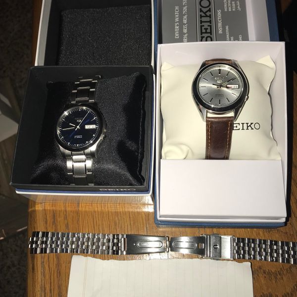 [WTS] (SNK793 + SNKL15) Two Great Seiko 5’s, $55 each | WatchCharts