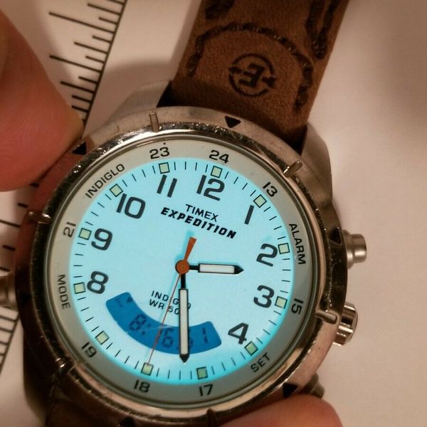 TIMEX 930 EXPEDITION ANALOG DIGITAL INDIGLO NEVER WORN NEW TIMEX BAND NEW BATT. | WatchCharts ...