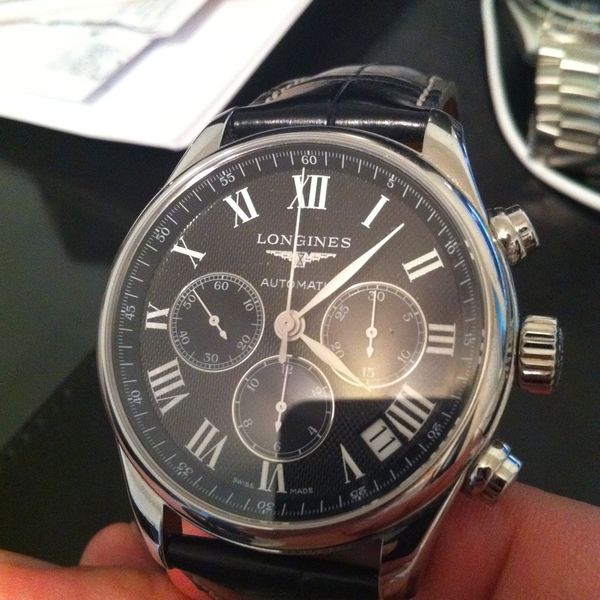 FS: Longines Master Collection Chrono L2.693.4.51.8 $1100 | WatchCharts