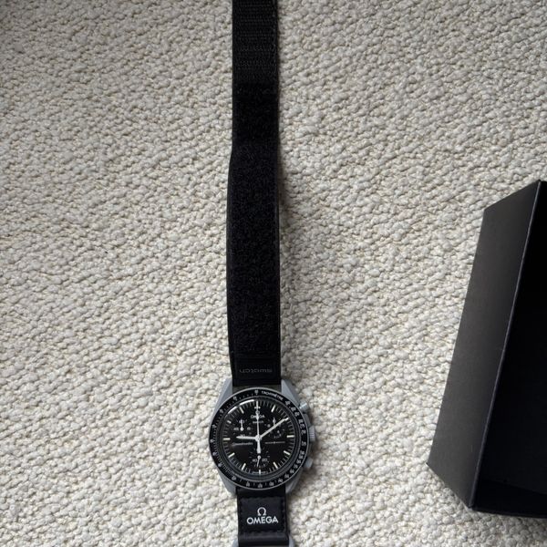 Swatch Omega Moonswatch GENUINE Mission To The Moon Dec 25 with receipt ...