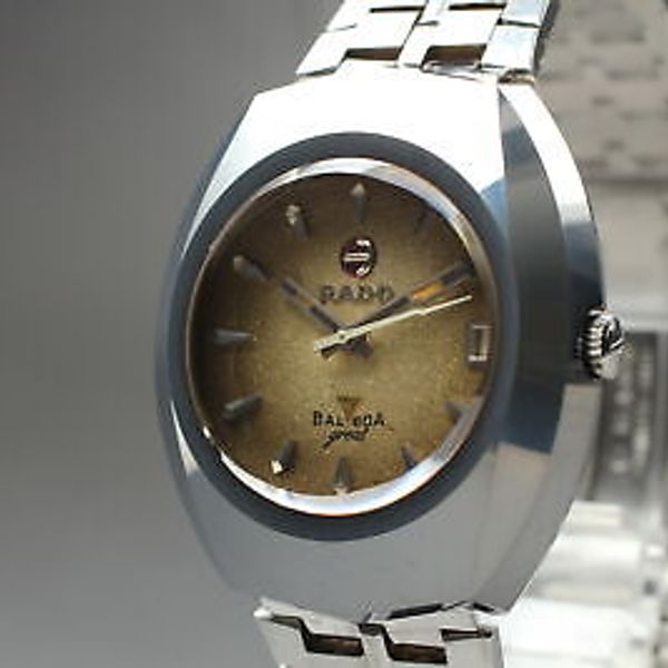 [Exc+5] Vintage RADO BALBOA V GREAT Date Automatic Men's Wristwatch ...