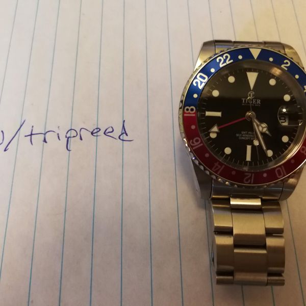 [WTS] Tiger Concept 16800 GMT Master homage | WatchCharts