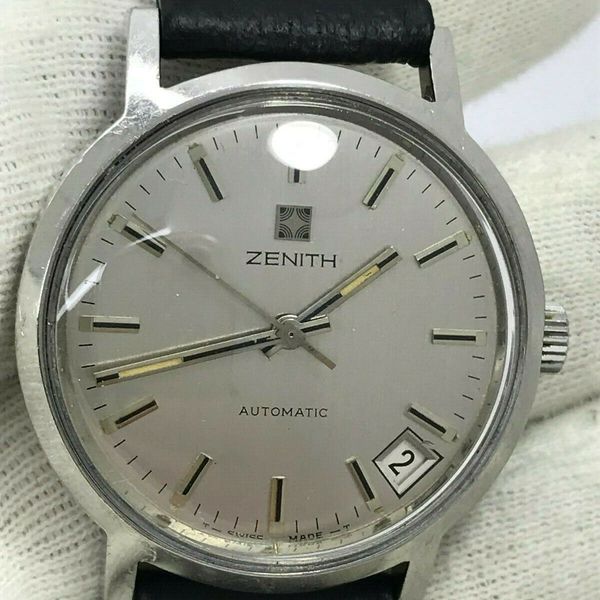 ZENITH WATCH AUTOMATIC CAL.2572 PC MENS 34.5mm SWISS MADE REF.01.1280. ...
