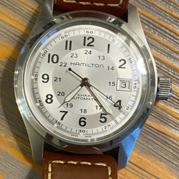 Hamilton Khaki Field H70455553 38mm Automatic Watch | WatchCharts