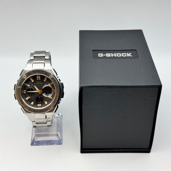 CASIO G-SHOCK G-STEEL Solar Radio Silver Men's GST-W110D-1A9JF Quartz Watch | WatchCharts ...