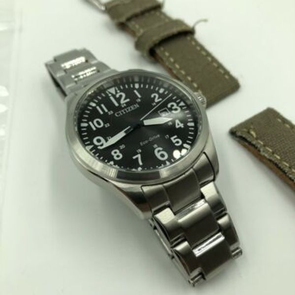 Citizen Eco-Drive Men's Stainless Steel Bracelet Watch model BM6831-83E ...