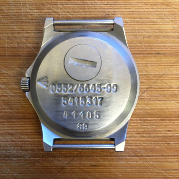 CWC G10 British Military Issue Watch - 1989 - RN/RM/Army/RAF (Spares ...