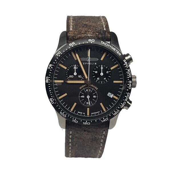 Zeppelin Night Cruise 7296-2 Men's Sporty Chronograph | WatchCharts