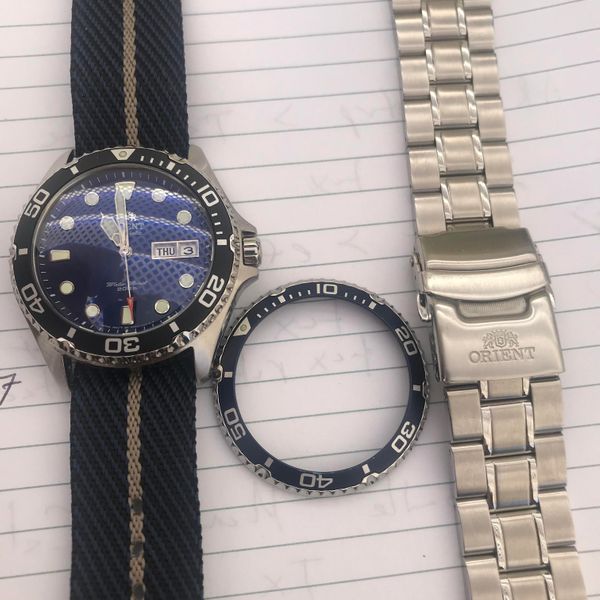 [WTS] Orient Ray 2 - Sapphire and 2 Bezels | WatchCharts