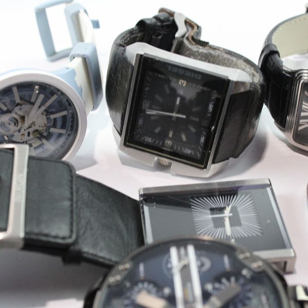 Mens Assorted Watches Diesel Swatch Quartz WORKING x 6 | WatchCharts ...