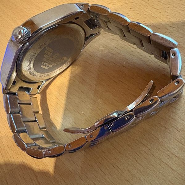 Emporio Armani Watch ar0647 - Silver colour - FOR PARTS - NOT WORKING ...
