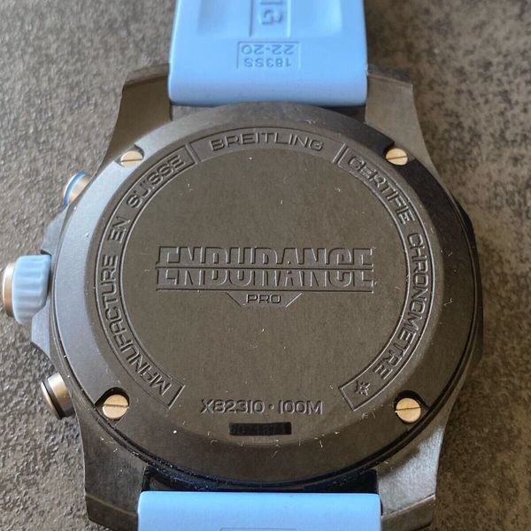 breitling endurance pro Baby Blue X82310 2025 warranty 2027 ...