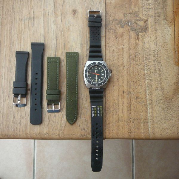 FS:Finally Reduced !! Ultra rare Tevo diver 50 ATM - near NOS ...