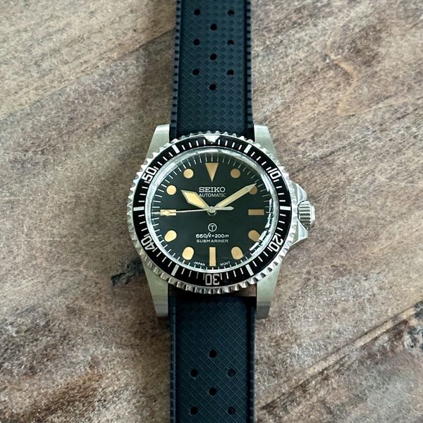 Seiko MilSub Mod NEW | WatchCharts Marketplace