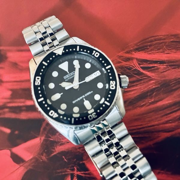 SEIKO Diver's 7S26-0030 SKX013 Mid-Size Orig. Automatic 200m Men's ...