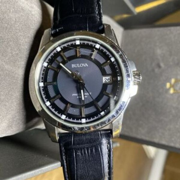 Bulova Precisionist Menâ s 42mm Watch - 96B158 - New Battery ...