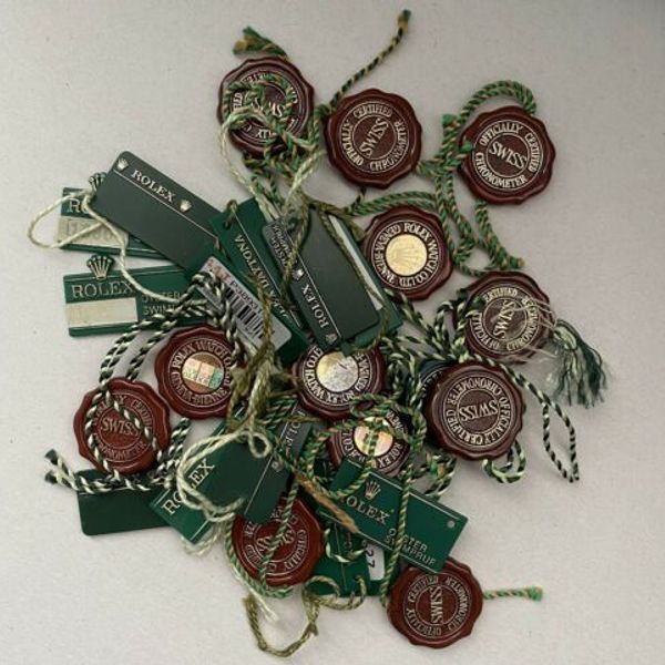 1990's-2000's Vintage Rolex Hang Tags 16610 16710 16520 16523 116520 ...