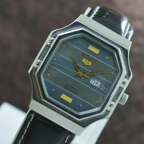 Vintage Seiko 5 Day Date 23 Jewels 4219 Automatic Movement Men's Wrist ...