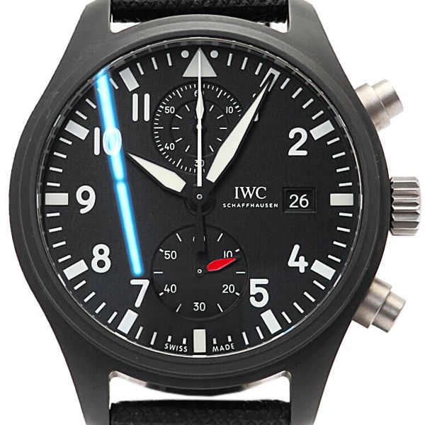 [IWC] International Watch Company "Pilot Watch Chronograph Top Gun ...