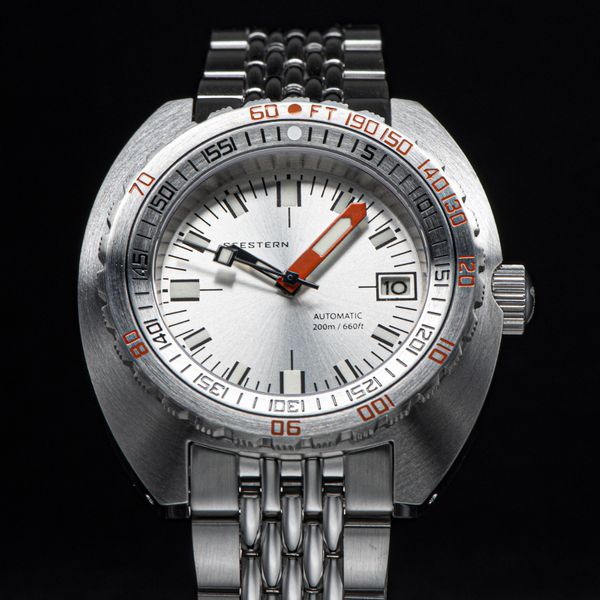 Seestern V2 Doxa replica (Silver, NIB) $185 | WatchCharts Marketplace