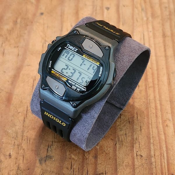 Mid 1990's Timex Stealth Digital Watch No. 87111, Original Strap, Near ...