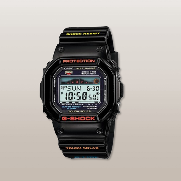 CASIO G-Shock GWX-5600-1JF G-Lide shock resisT ough Solar radio Men's ...
