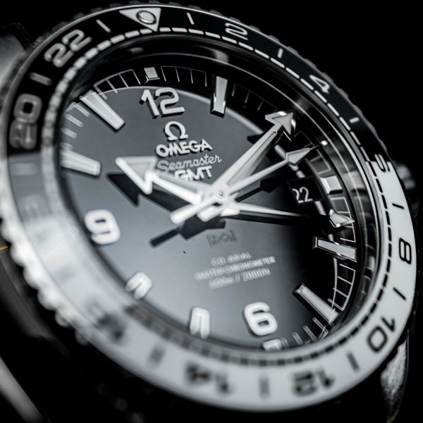 Omega Seamaster Planet Ocean 43.5mm b&w bezel 21533442201001 - full set ...