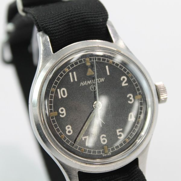 Hamilton Mark XI 6B RAF Military Issued Pilots Watch Hand-Wind Working ...