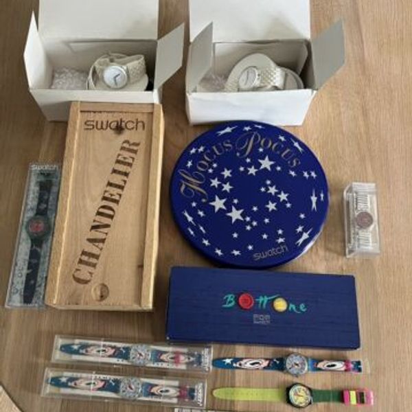 Swatch Watch Collection From Early 90â s, 13 Watches | WatchCharts ...