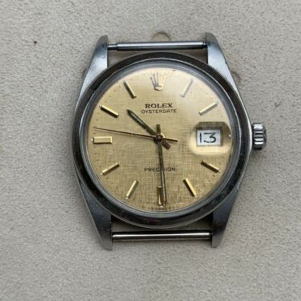 Rolex Oyster Precision 6694 Rare Linen Dial 1974 | WatchCharts