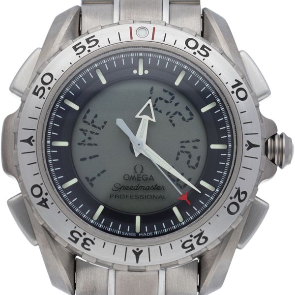 Omega Speedmaster X-33 3290.50 titanium men's digital dial finished ...