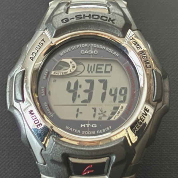Casio Waveceptor tough solar 200m WR 46mm case nice shape | WatchCharts ...