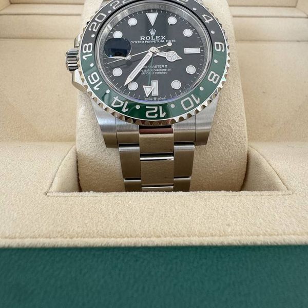 Fs: Rolex 126720vtnr gmt master ii-left handed sprite oyster ...