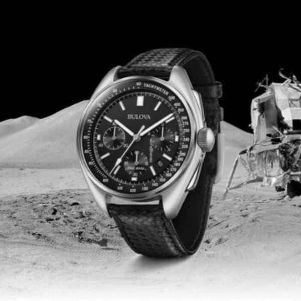 Bulova Special Edition - Moon Apollo Lunar Pilot Chronograph Black ...