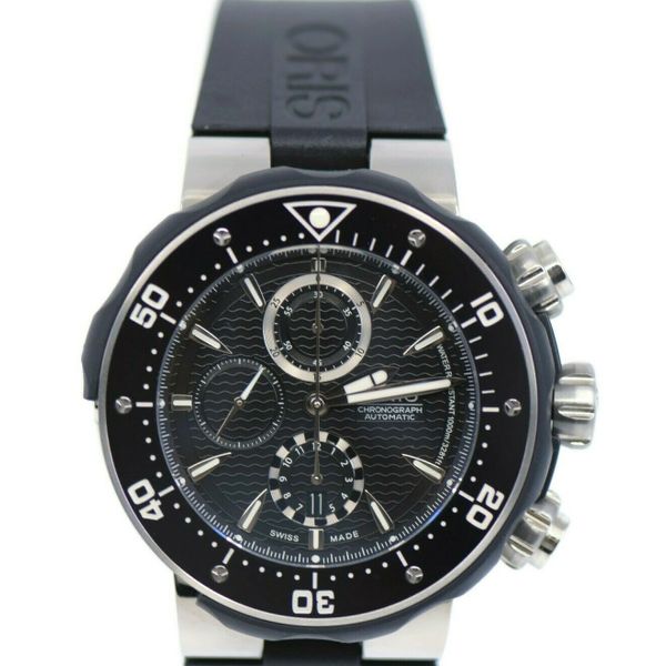 Oris Pro Diver Chronograph Titanium Watch 7630 | WatchCharts